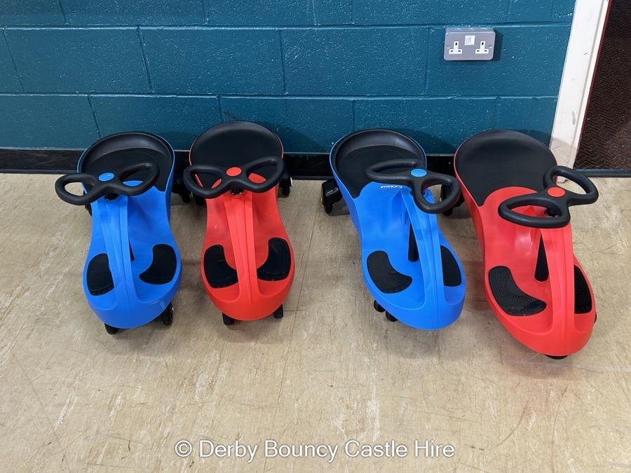 Blue/Red Didi Car Hire - Bouncy Castle Hire in Derby, Nottingham ...