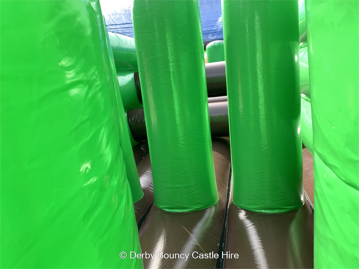 50x10ft Children's Army Assault Course - Bouncy Castle Hire in Derby ...