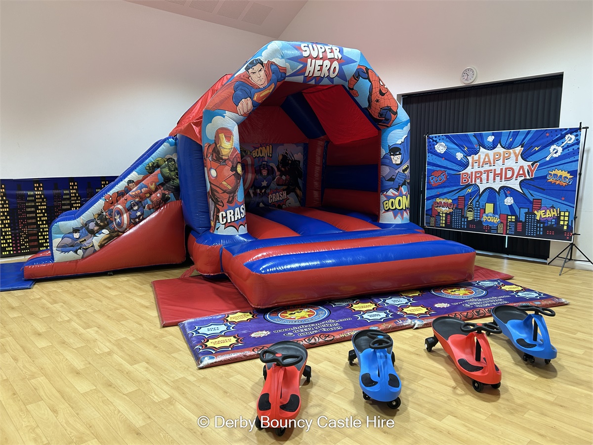 Bouncy-Castle-Slide-Hire